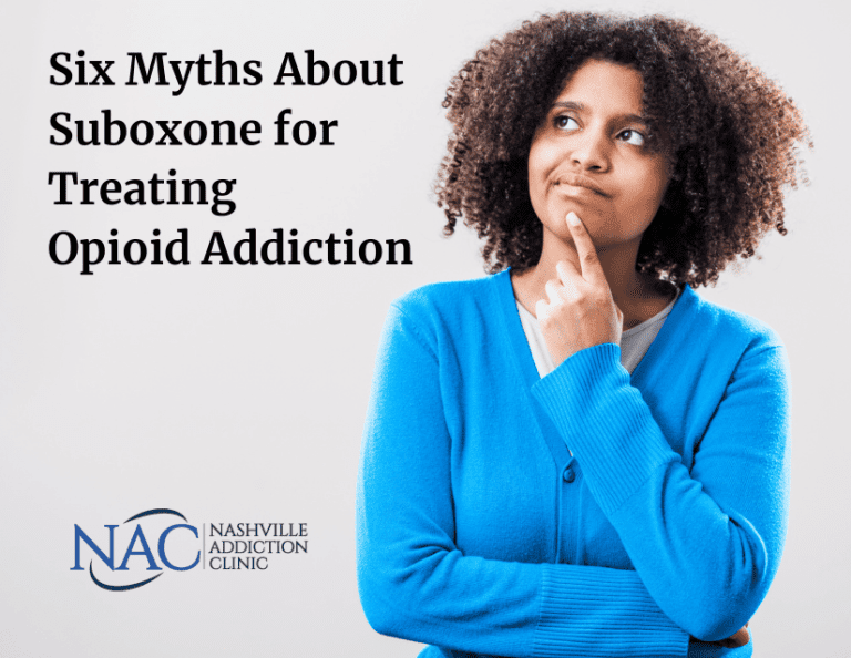 Six Myths About Suboxone for Treating Opioid Addiction - Nashville ...